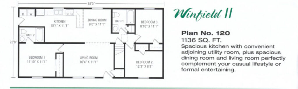 Winfield II – Plan 120 – Premier Builders